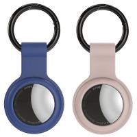 China Eraysun Keyrings Protective Silicone Case Cover Anti-lose Pets Tracker Case for Air Tags Accessories Case Cover Accessory for sale