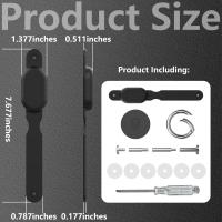 China Eraysun Silicone Cover for Samsung Galaxy SmartTag 2 Locator Tracker Case Keychain Anti-Scratch Protective Skin Cover Holder for sale