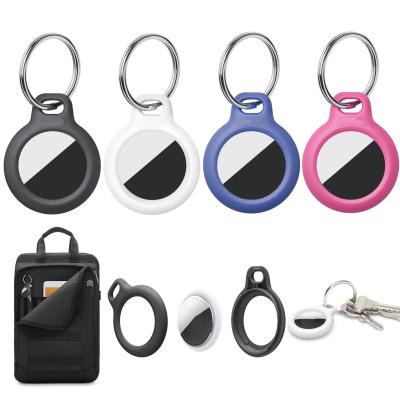 China Eraysun Case for Apple Airtag Locator Protective Cover Anti-Lost Keychain Case for Airtag Holder Tracker Bags Luggage for sale