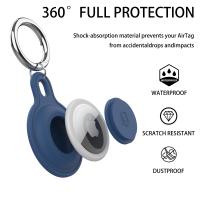 China Eraysun Case for Airtags Holder Silicone Keyring Case TrackerChain Locator Finder Accessories Anti-lost for sale