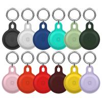 China Eraysun Case for Airtags Holder Silicone Keyring Case TrackerChain Locator Finder Accessories Anti-lost for sale