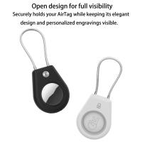 China Eraysun Silicone Case for AirTag Pin Anti-scratch Protective Shell Holder for Children Elderly Hidden Inside Clothes for sale