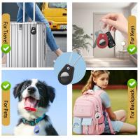 China Eraysun Silicone Case for AirTag Pin Anti-scratch Protective Shell Holder for Children Elderly Hidden Inside Clothes for sale