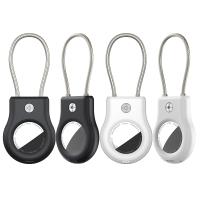 China Eraysun for Airtag GPS Tracker PC Hard Shell Protector Case for Air Tag Anti-Lost Device Wire Rope Keychains Smart Accessories for sale