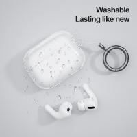 China Hot Shockproof TPU Protective Earphone Cover Case With Hook for Apple Airpods Pro 2 for sale