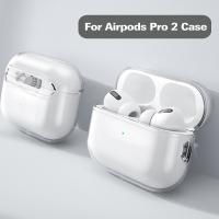 China Hot Shockproof TPU Protective Earphone Cover Case With Hook for Apple Airpods Pro 2 for sale