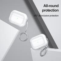 China Hot Shockproof TPU Protective Earphone Cover Case With Hook for Apple Airpods Pro 2 for sale