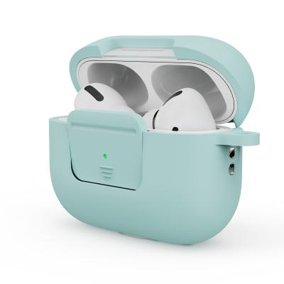 China 2022 New Arrivals Silicone Earphone Protective Cover Case for Airpods Pro 2 With Keychain for sale