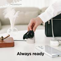 China Eraysun Silicone Charger Stand Anti-Slip Charging Stand Dock for Samsung Watch 3/4/5/6 FE 7 Ultra Charge Dock Holder Accessories for sale