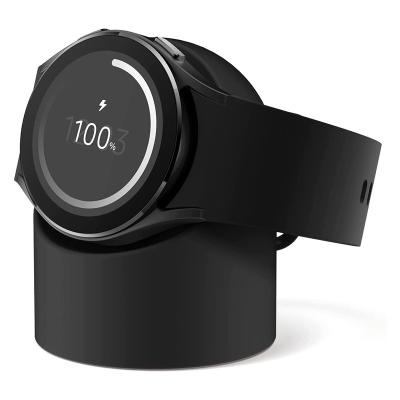 China Eraysun Silicone Charger Stand Anti-Slip Charging Stand Dock for Samsung Watch 3/4/5/6 FE 7 Ultra Charge Dock Holder Accessories for sale