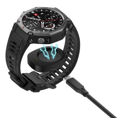 China Eraysun Watch Accessories for Amazfit T-REX3 Converter Charging Smartwatch Charger Adapter USB Magnet Watch Charger for sale