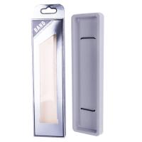 China Eraysun Custom Metal Rubber Nylon Strap Band Packaging Box Silver Portable Paper Organizer Gift Packaging Box for Smart Watches for sale