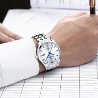 China Men's Quartz Watch Business Trend Waterproof Stainless Steel Watch Casual with Calendar Ultra Thin Men's Quartz Watches for sale