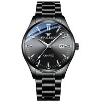 China Men's Quartz Watch Business Trend Waterproof Stainless Steel Watch Casual with Calendar Ultra Thin Men's Quartz Watches for sale