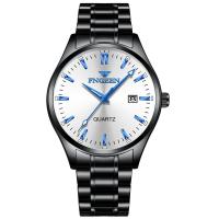 China Men's Quartz Watch Business Trend Waterproof Stainless Steel Watch Casual with Calendar Ultra Thin Men's Quartz Watches for sale
