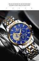 China Quartz Casual Men's Fashion Date Watches Popular Ladies Mens Quartz Watch Clock Stainless Steel Band Wrist Luxury Quartz Watch for sale