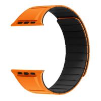 China Eraysun Strong Magnetic Silicone Watch Band Sport I Watch Straps 10/9/8 Ultra 2 42/44/45/49mm Men Woman for Apple Watch Band for sale