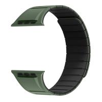 China Eraysun Strong Magnetic Silicone Watch Band Sport I Watch Straps 10/9/8 Ultra 2 42/44/45/49mm Men Woman for Apple Watch Band for sale