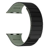 China Eraysun Strong Magnetic Silicone Watch Band Sport I Watch Straps 10/9/8 Ultra 2 42/44/45/49mm Men Woman for Apple Watch Band for sale