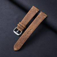 China Eraysun Custom Leather Belts 18mm 19mm 20mm 21mm 22mm Mens Women Wrist Watch Band Real Genuine Handmade Watch Leather Bands for sale