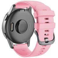 China 18mm 20mm 22mm Silicone Watch Band for Garmin Vivioactive 4s Garmin Venu Garmin Vivoactive 4 Band Silicone Strap Silicone Band for sale