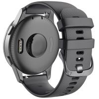 China 18mm 20mm 22mm Silicone Watch Band for Garmin Vivioactive 4s Garmin Venu Garmin Vivoactive 4 Band Silicone Strap Silicone Band for sale