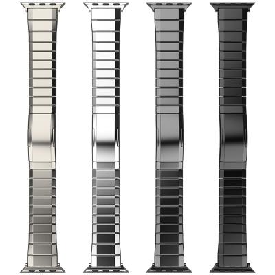 China Titanium Link Watch Band for Apple Watch Ultra 3 2 49mm 45mm 44mm 42mm Luxury Series 11 10 9 8 7 6 5 4 Se Watch Strap for sale