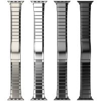 China Titanium Link Watch Band for Apple Watch Ultra 3 2 49mm 45mm 44mm 42mm Luxury Series 11 10 9 8 7 6 5 4 Se Watch Strap for sale