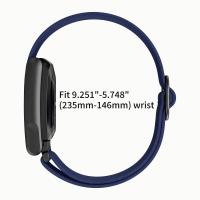 China Breathable Elastic Braided Nylon Band for Whoop MG Soft Comfort Strap Universal Fitness Tracker Nylon Watch Straps for sale