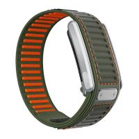 China Custom Logo Magnetic Nylon Replacement Band Compatible with Whoop MG Soft Adjustable Woven Strap for Fitness Tracker for sale