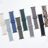 China Wholesale Stretchy Nylon Watch Band 40mm for Samsung Galaxy Watch 8 FE Skin Friendly Yarn Fabric Strap Women for sale