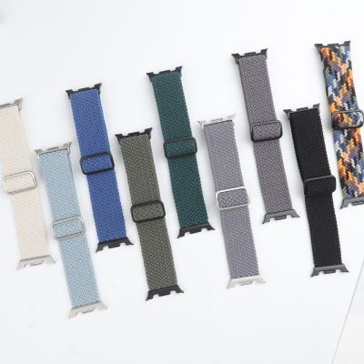 China Wholesale Stretchy Nylon Watch Band 40mm for Samsung Galaxy Watch 8 FE Skin Friendly Yarn Fabric Strap Women for sale