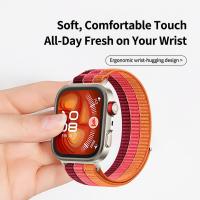 China Manufacturer Stretchy Nylon Watch Band for Huawei Watch 4 Pro Fit4 Fit3 Adjustable Buckle Breathable 22mm Elastic Watch Strap for sale