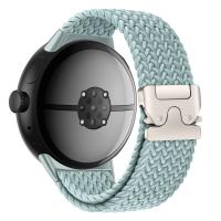 China Custom Elastic Nylon Watch Strap 41mm 45mm for Google Pixel Watch 4 3 2  Fabric Seamless Adjustable Band Women for sale