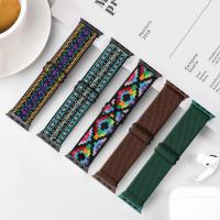 China Soft Fabric Watch Band for Apple Watch Series 10 46mm 42mm Series 9 8 7 45mm 41mm Nylon Sport Strap for Women Men Daily for sale