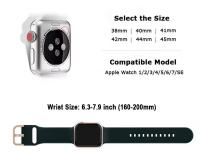 China Mens Silicone Rubber Strap 49mm 45mm 44mm for Apple Watch Ultra 3 2 Series 11 10 9 8 SE 3 2 Sport Watch Band for sale