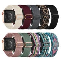 China Soft Fabric Watch Band for Apple Watch Series 10 46mm 42mm Series 9 8 7 45mm 41mm Nylon Sport Strap for Women Men Daily for sale
