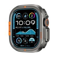 China Metal Case for  Protector Case Aluminum Cover Bumper Frame for  Apple Watch Ultra 49mm for sale