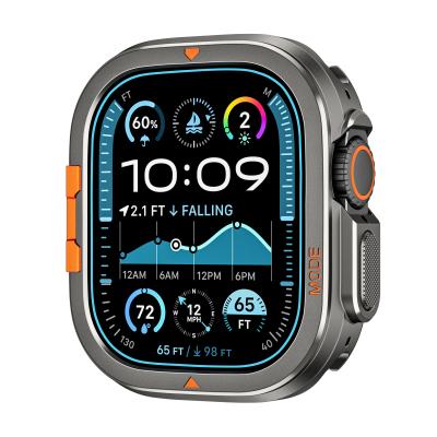 China Metal Case for  Protector Case Aluminum Cover Bumper Frame for  Apple Watch Ultra 49mm for sale