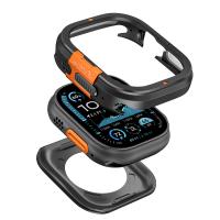 China Metal Case for  Protector Case Aluminum Cover Bumper Frame for  Apple Watch Ultra 49mm for sale