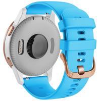 China Eraysun 18mm 20mm 22mm Sport Silicone Watchband for Garmin Vivoactive 3s//Vivomove Forerunner245/Vivoactive 4 Strap Band for sale