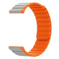 China Custom Adjustable Sports Soft for Huawei for Samsung Watch Bands Silicone Magnetic Strap 20mm 22mm Magnetic Strap for sale