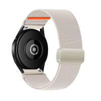 China Custom Braided Nylon Magnetic Elastic Watch Strap 20mm 22mm Universal Comfort Fit Breathable Sport Elastic Watch Strap for sale