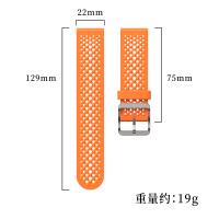 China Adjustable Silicone Watch Band 18mm 20mm 22mm Sliding Buckle Strap Universal for Most Smart Watches Trendy Smart Watch Strap for sale