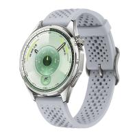 China Adjustable Silicone Watch Band 18mm 20mm 22mm Sliding Buckle Strap Universal for Most Smart Watches Trendy Smart Watch Strap for sale
