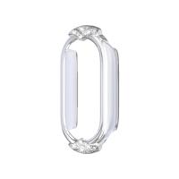 China Eraysun Watches Accessory for Xiaomi Band 8 9 10 Universal PC Single-Row Drilled Hollow Design Watch Cases for sale
