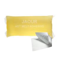 China Food Grade Hot Melt Glue Solid Blocks 100C Softening Point for Packaging Labeling for sale