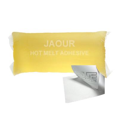 China Food Grade Hot Melt Glue Solid Blocks 100C Softening Point for Packaging Labeling for sale