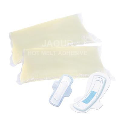 China Transparent Water White PSA Hot Melt Adhesive for Diapers - 81°C Softening Point, 150-180°C Application for sale
