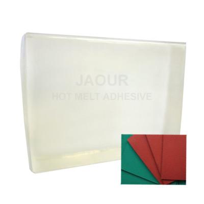 China PVC Flooring Tile Backing PSA Hot Melt Adhesive with 150-180°C Application Temperature and High Peel Strength for sale